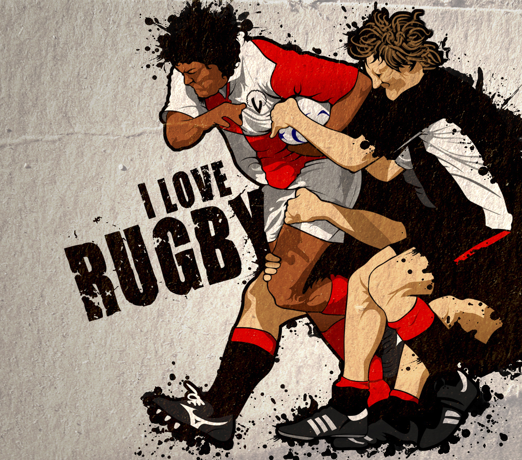 valledsgn, 2D & 3D design: I love rugby