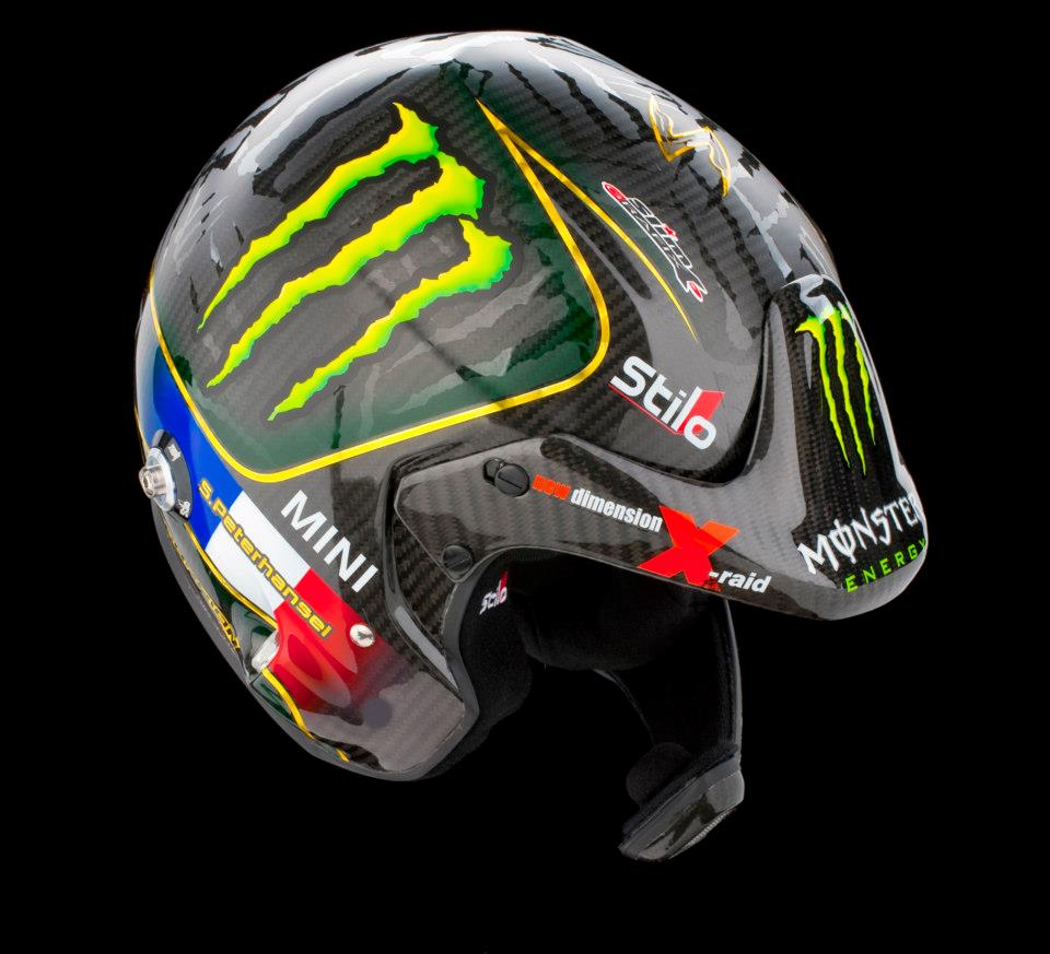 Racing Helmets Garage: Stilo WRC Des Carbon S.Peterhansel Dakar 2013 by ...