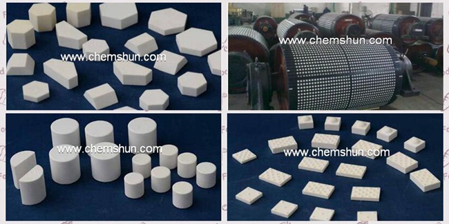 Alumina lining pieces introduction of Chemshun Ceramics