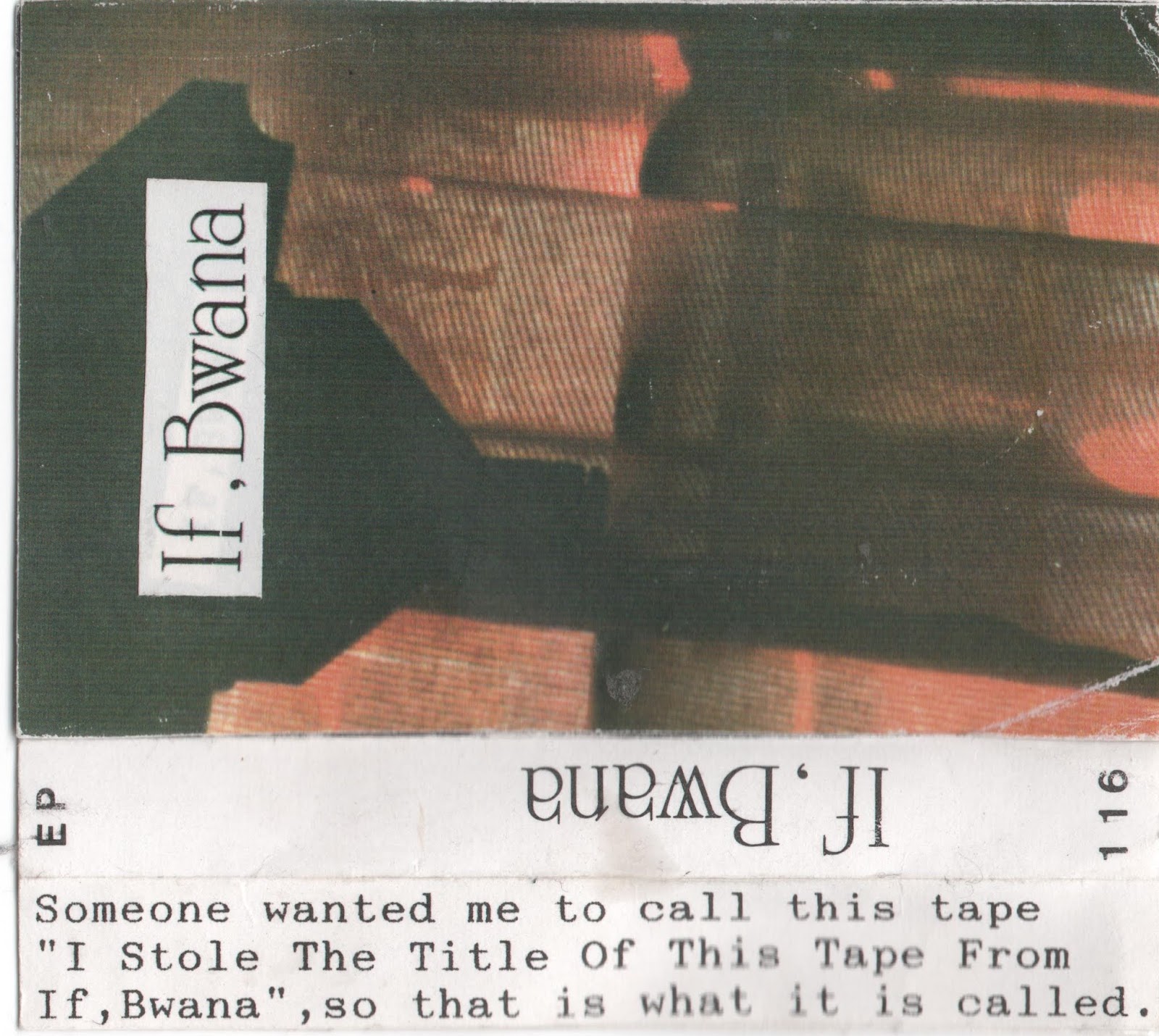 WET DREAMS: If, Bwana ‎– If, Bwana (1989, Cassette, Album, Compilation ...