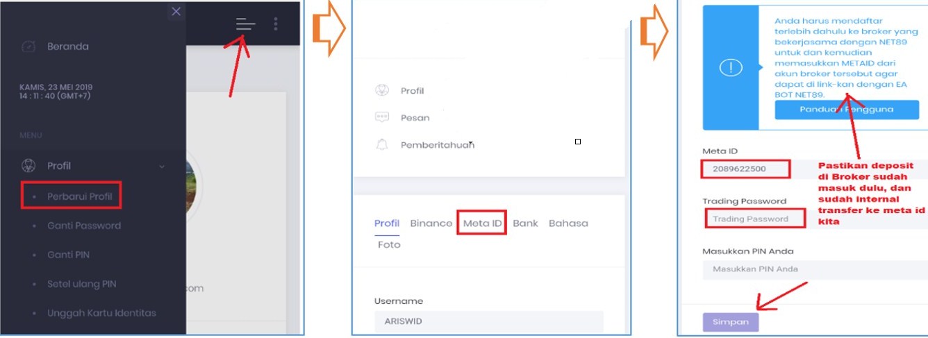 Robot Forex EA Net89: Panduan Daftar di Bot Net89