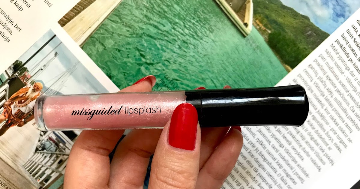 MISSGUIDED "Lipsplash" lūpų blizgesys "Love"