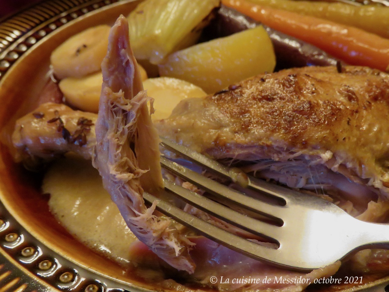 La cuisine de Messidor: Cuisses de canard braisées aux légumes d’octobre
