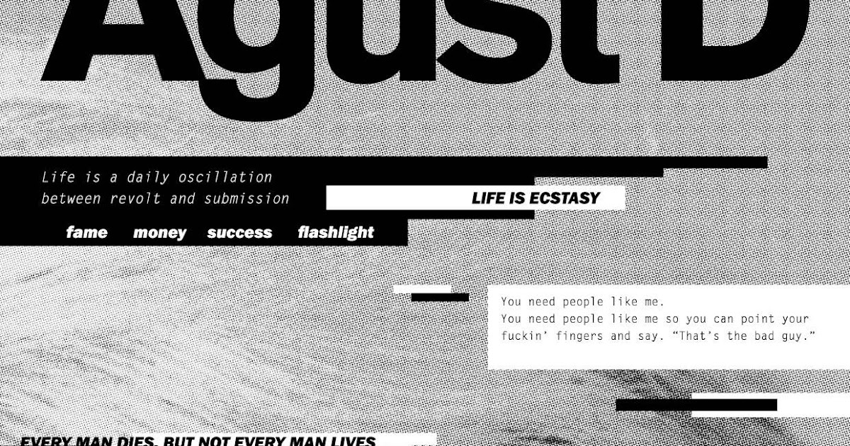 [TRADUÇÃO] Agust D (SUGA) - Agust D | The Rise of Bangtan