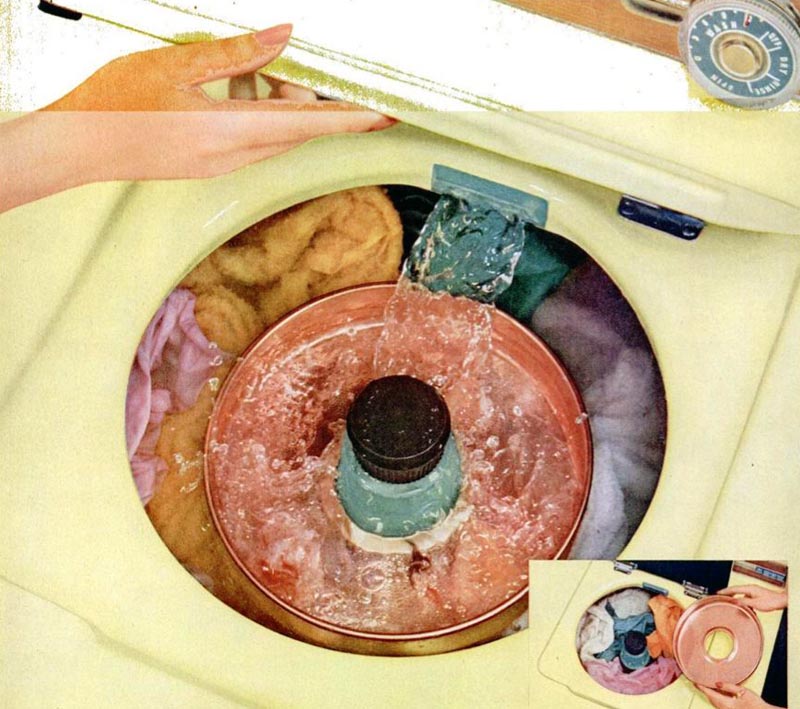 Les décennies 50- 60-70: Lavez, lavez....