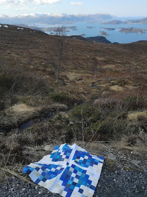 Den syende himmel: Norwegian Snowflakes Quilt