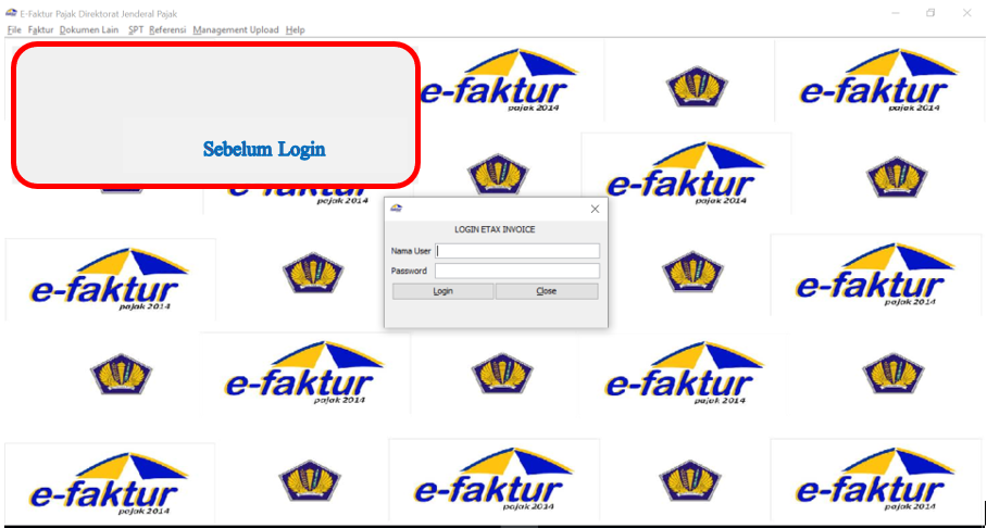 (Part 2) Cara Login E-Faktur