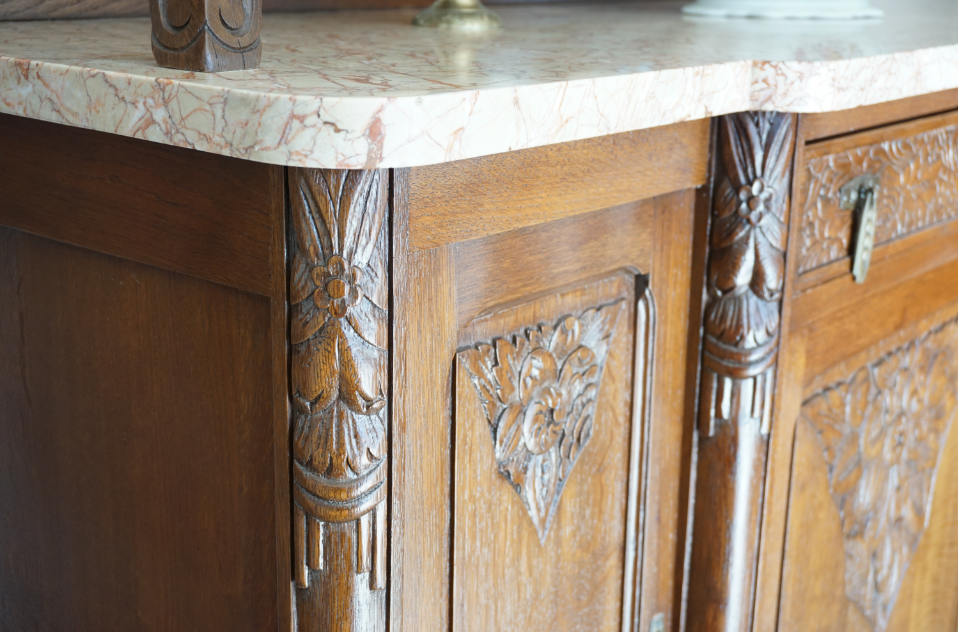 Modern Antyki: [5643] Kredens secesyjny