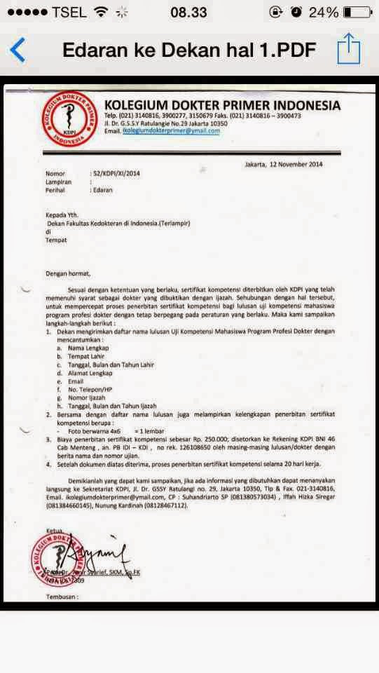 PENGURUSAN SERKOM DAN STR UNTUK DOKTER UMUM