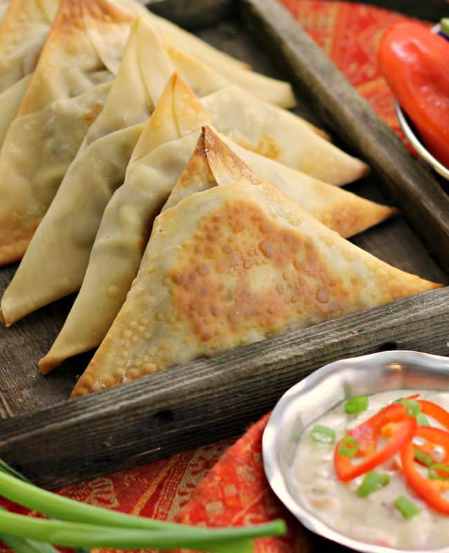 SPICY VEGETABLE SAMOSAS - Blog Recipes 100