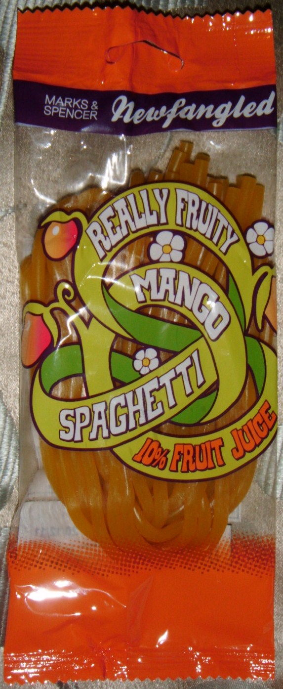 FOODSTUFF FINDS: Really Fruity Mango Spaghetti (Marks & Spencer) [By ...