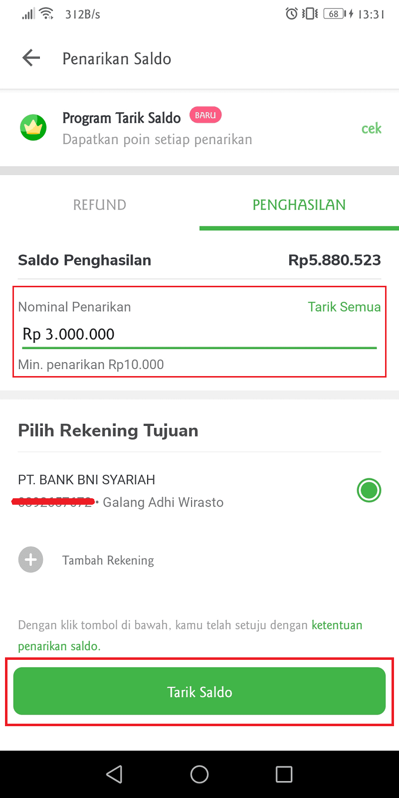 Cara Mencairkan Saldo Tokopedia ke Rekening Bank - TeknoSee