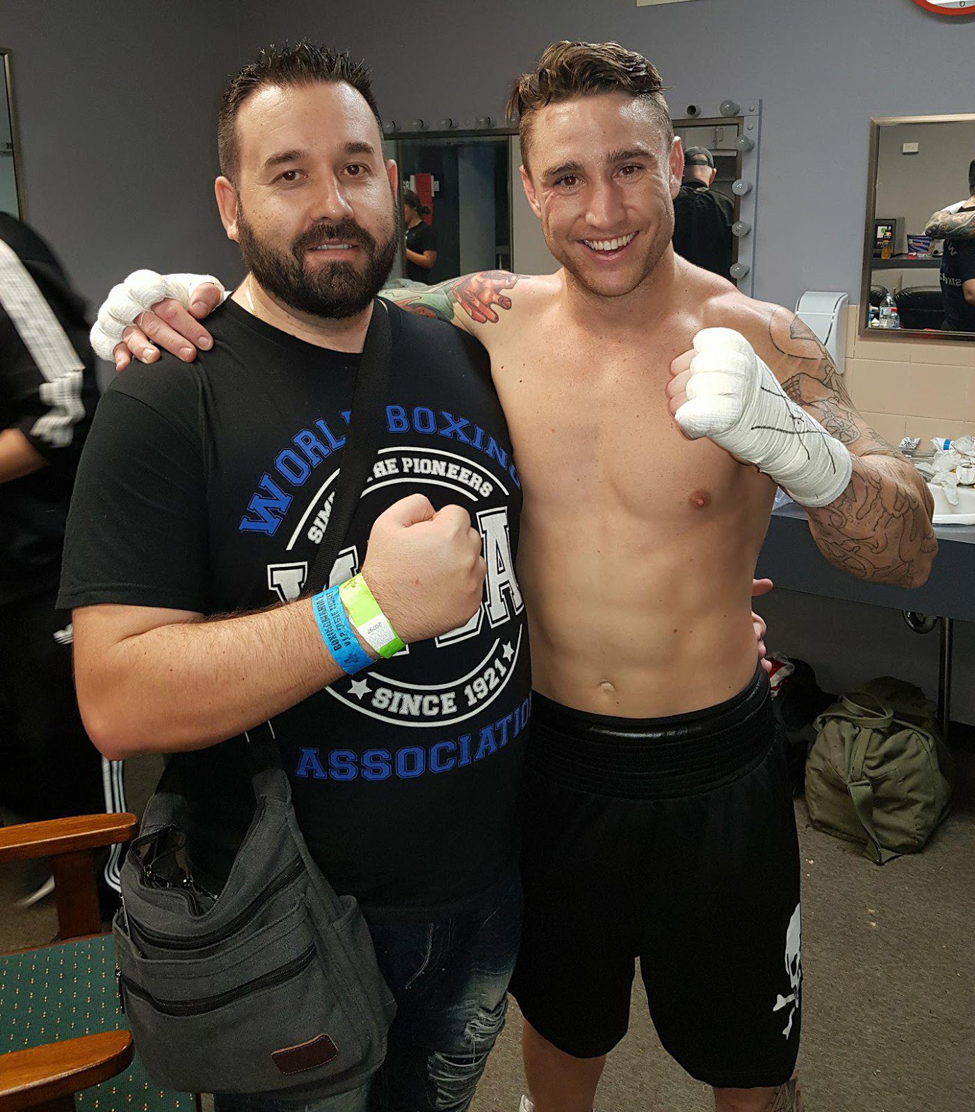 The Boxing Truth®: Foley Inks With Dragon Fire Boxing