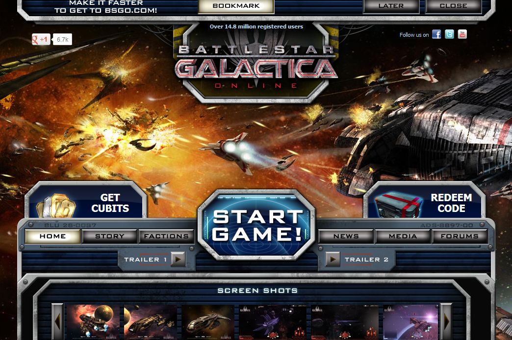 Let's play games with Lulucy: [Game Review] Galactica by bigpoint