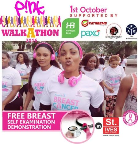 Its 1st October in pink at the Blueprint "Pink Walkathon" cancer ...