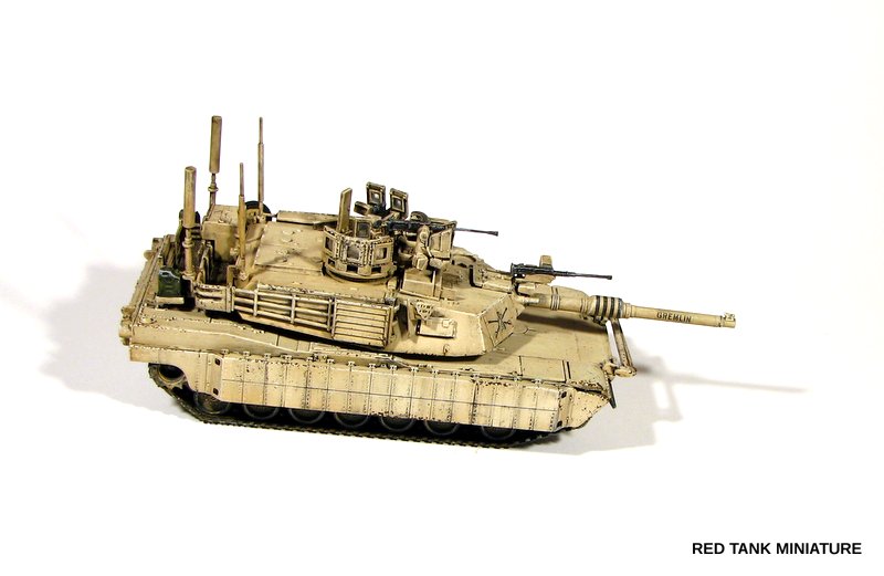 Gulumik Military Models: M1A2 Abrams SEP TUSK I & CROWS II 1/72