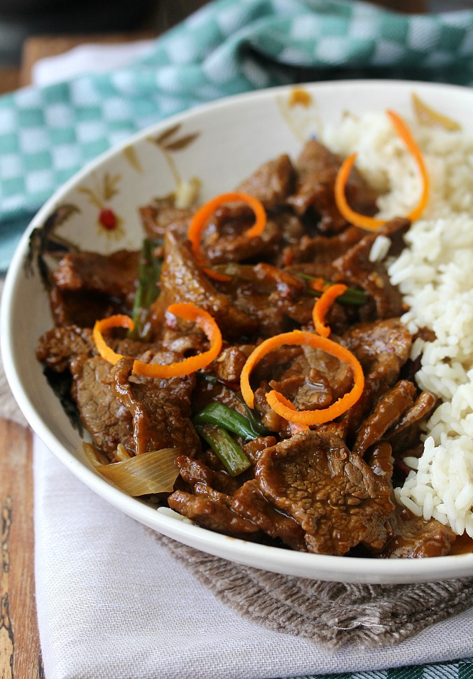 Stir-Fried Crispy Orange Beef | Karen's Kitchen Stories