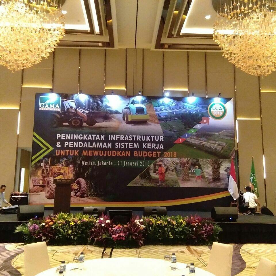 jasa backdrop pameran bogor