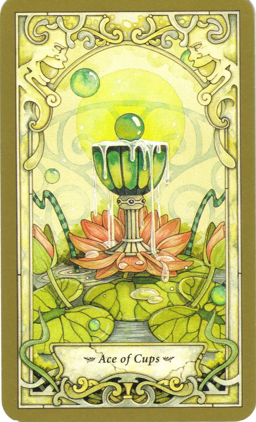Via Tarot: Ás de Copas