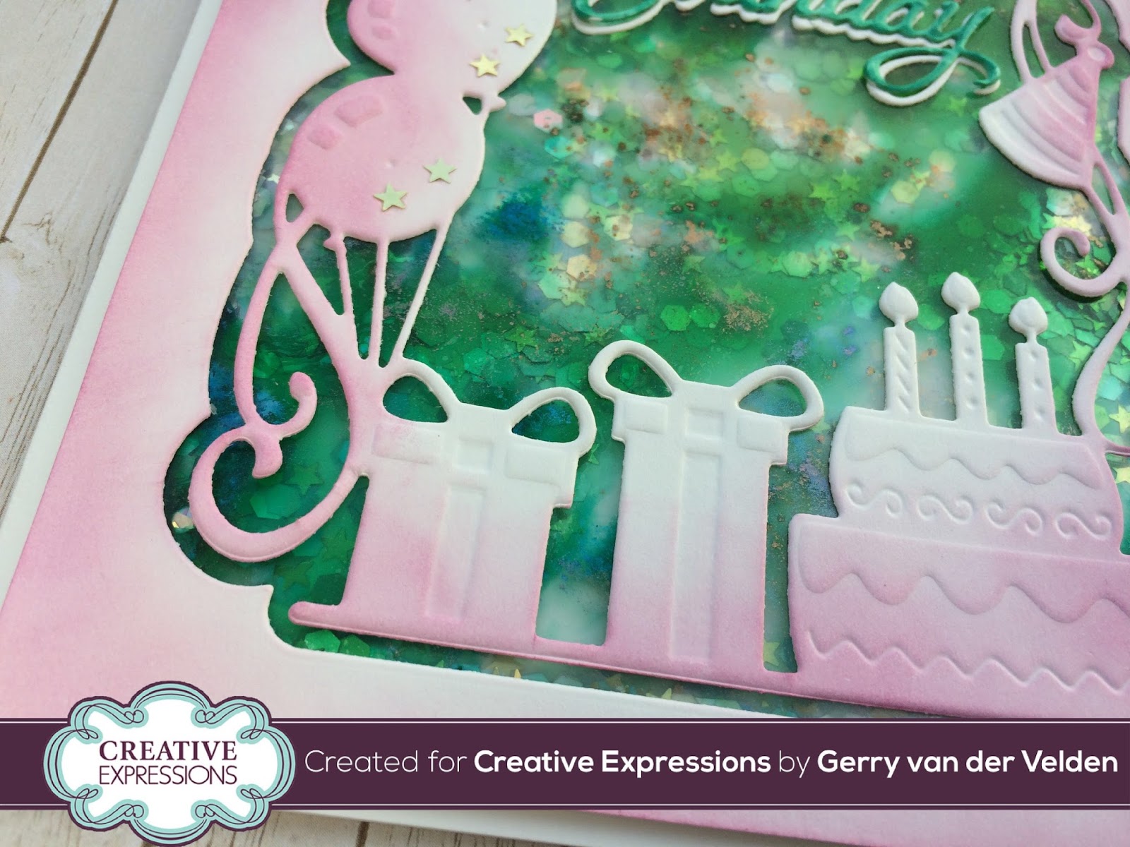 CREATIVE EXPRESSIONS: How to use Cosmic Shimmer Pixie Powders on ...