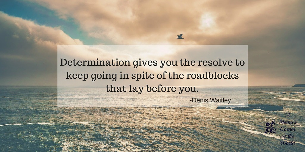 Monday Motivation : Finding my Determination