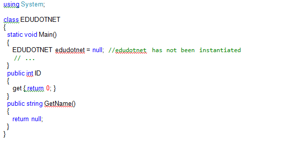 Exception Object Reference Not Set To An Instance Of An Object