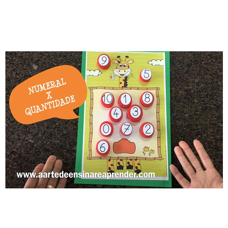 QUANTIDADE CORRESPONDENTE AO NUMERAL - A Arte de Ensinar e Aprender
