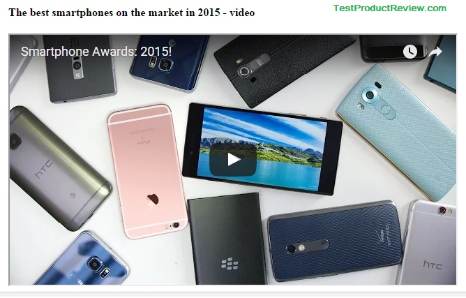 The best smartphones on the market in 2015
