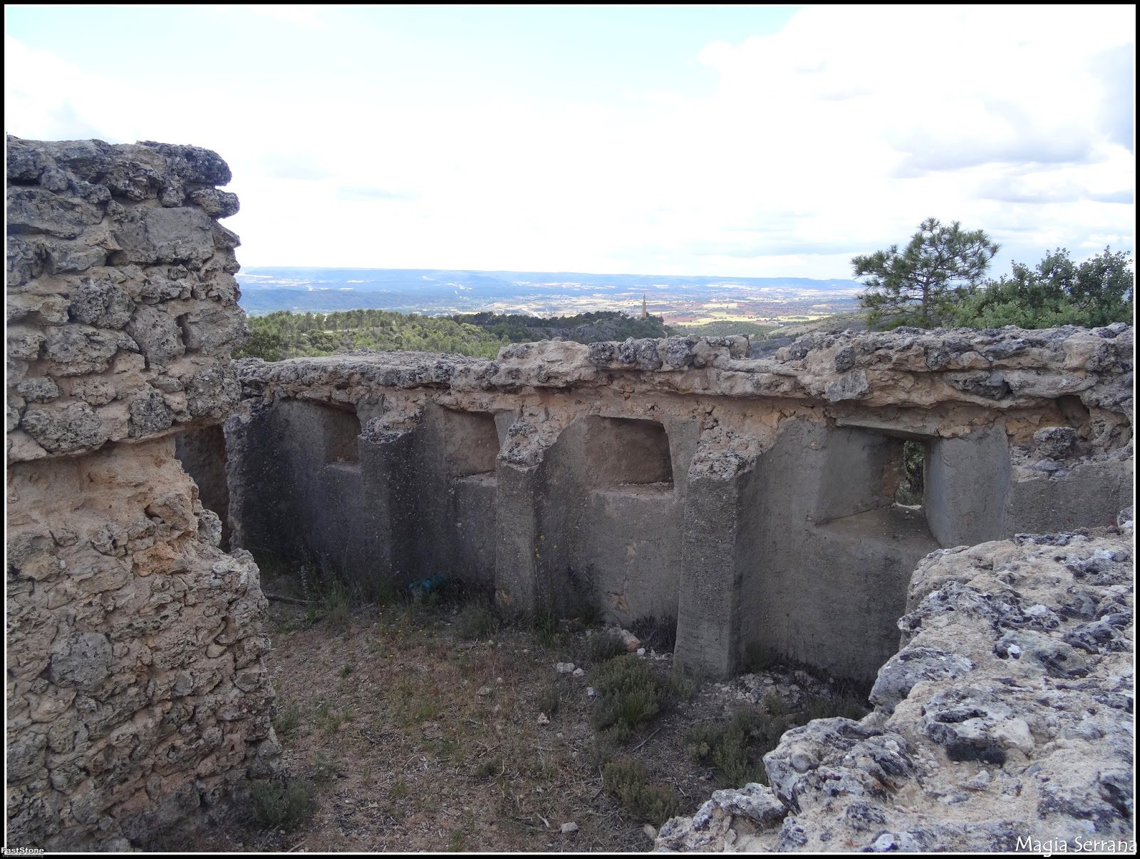 LA SIERRA DEL BOSQUE Y EL FORTÍN DE LA GUERRA CIVIL