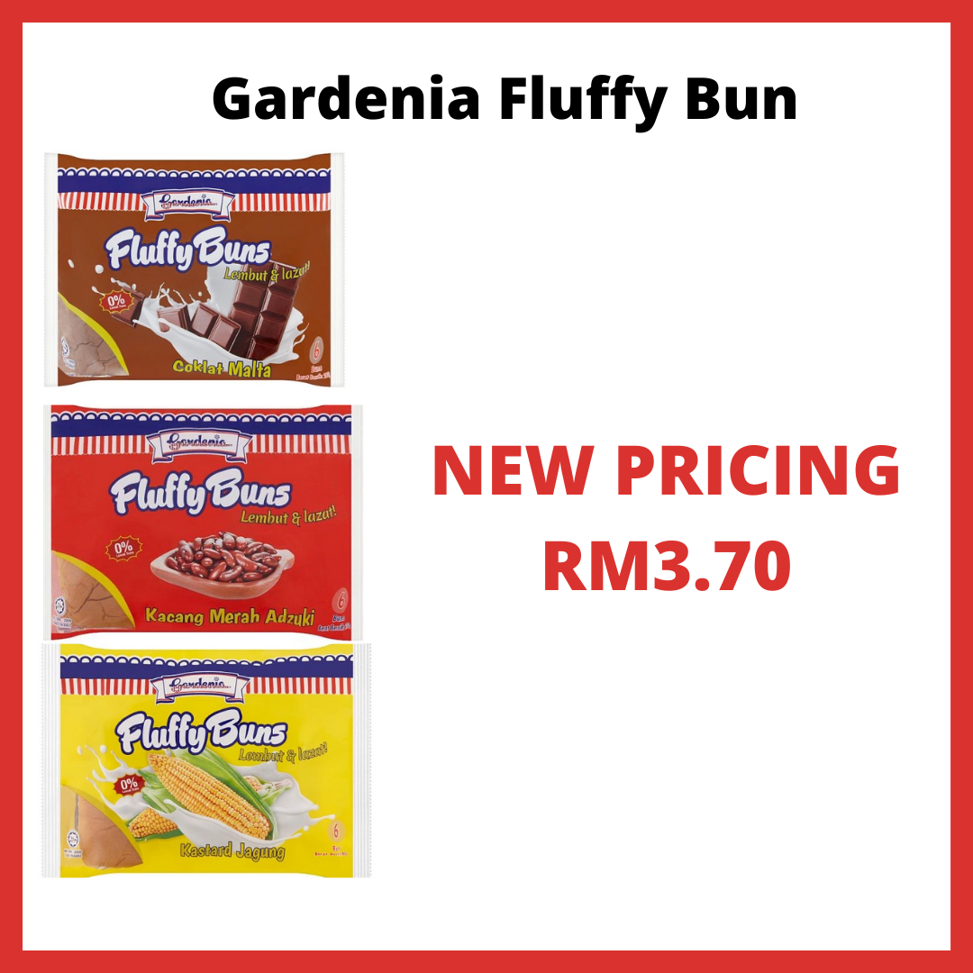 Harga Baru 12 Produk Roti Gardenia Yang Naik Mulai 1 Disember