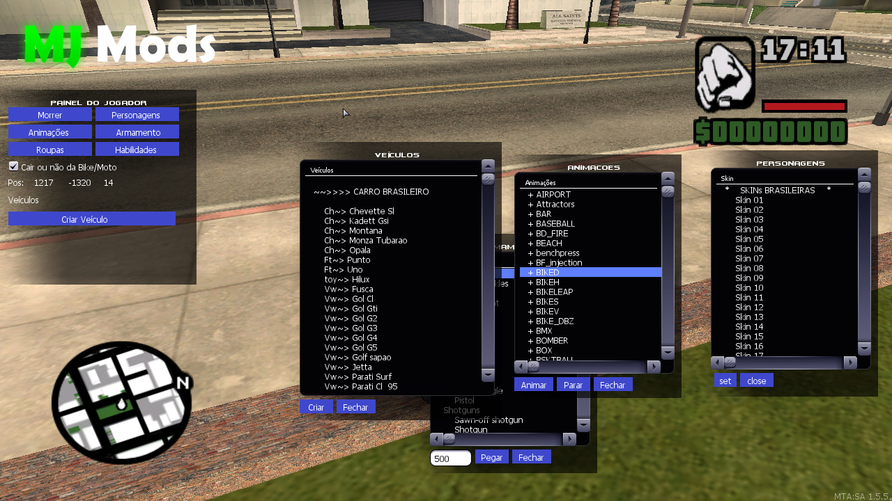 [MTA:SA] Novo F1 dx mta | Freeroam dx mta - MTA Brasil