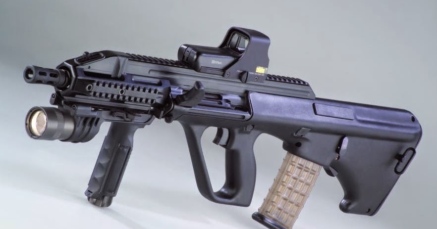 WARFARE Blog: STEYR MANNLICHER AUG. Mais uma obra prima austríaca em ...