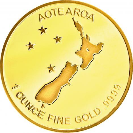 New Zealand Numismatics: Gold One Ounce Kiwi .999 Bullion Coin - New Zealand Numismatics.