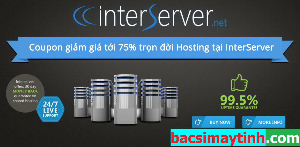 Giới thiệu Interserver.net Hosting, dịch vụ Hosting chất lượng cao giá ...