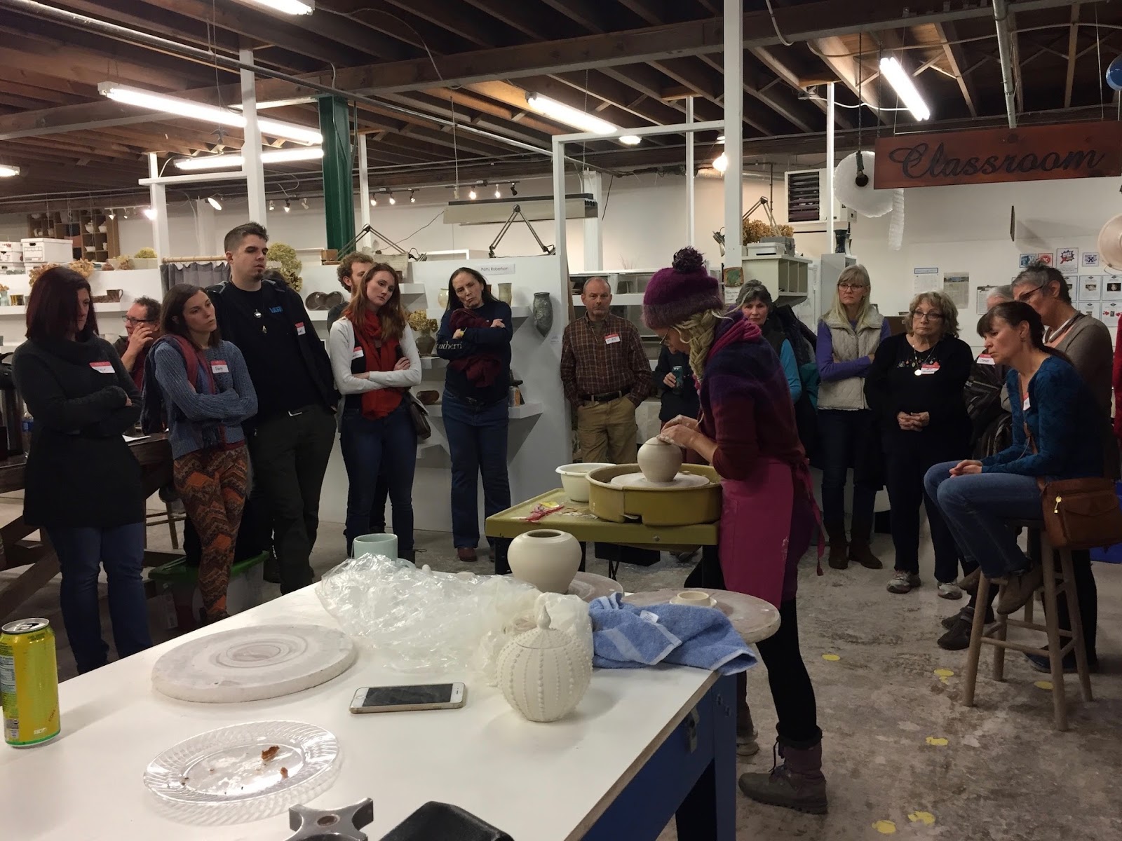 Recap: December Clay Club at Odyssey Clayworks in Asheville