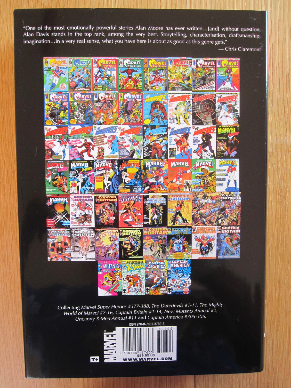 my absolute collection: Captain Britain Hardcover Omnibus Edition