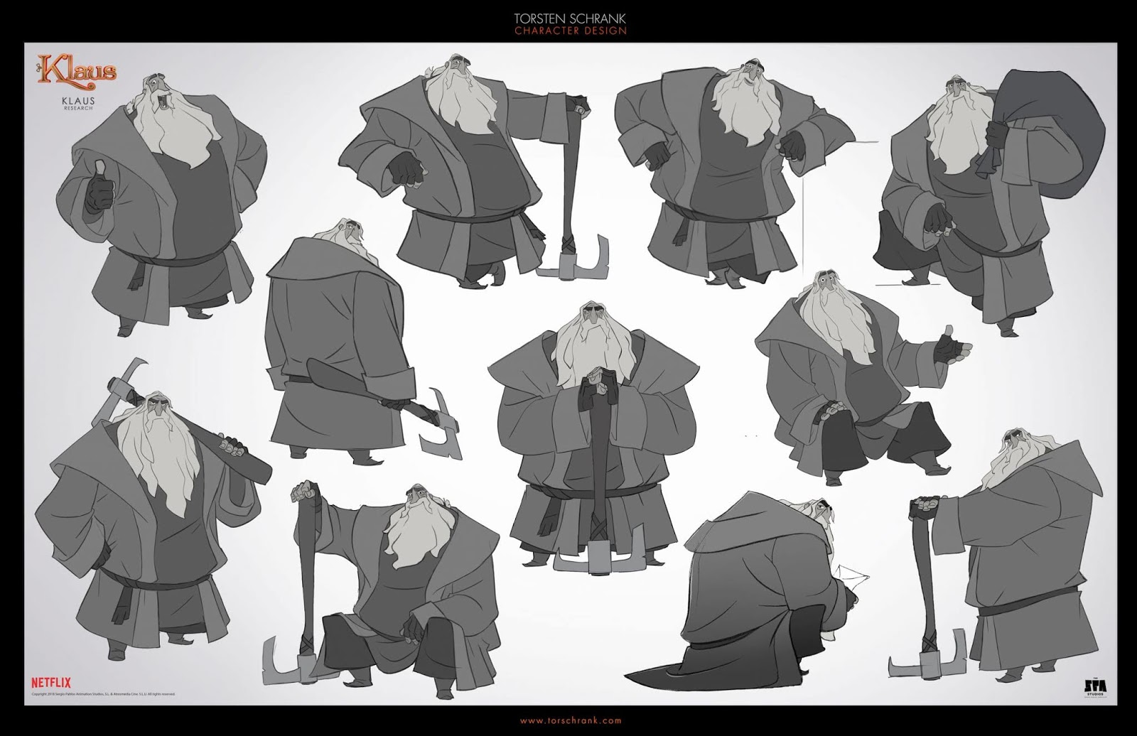 Character Design | Artist Interviews: Klaus: The Art of the Movie