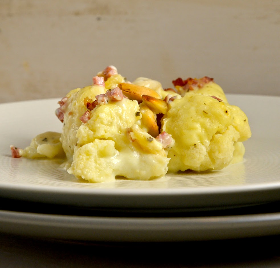 Mi caja de recetas: Coliflor gratinada