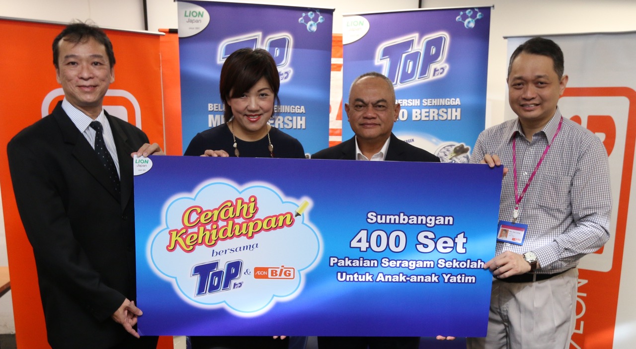 That blog 4 me: TOP collaborated with AEON Big to carry out the charity ...