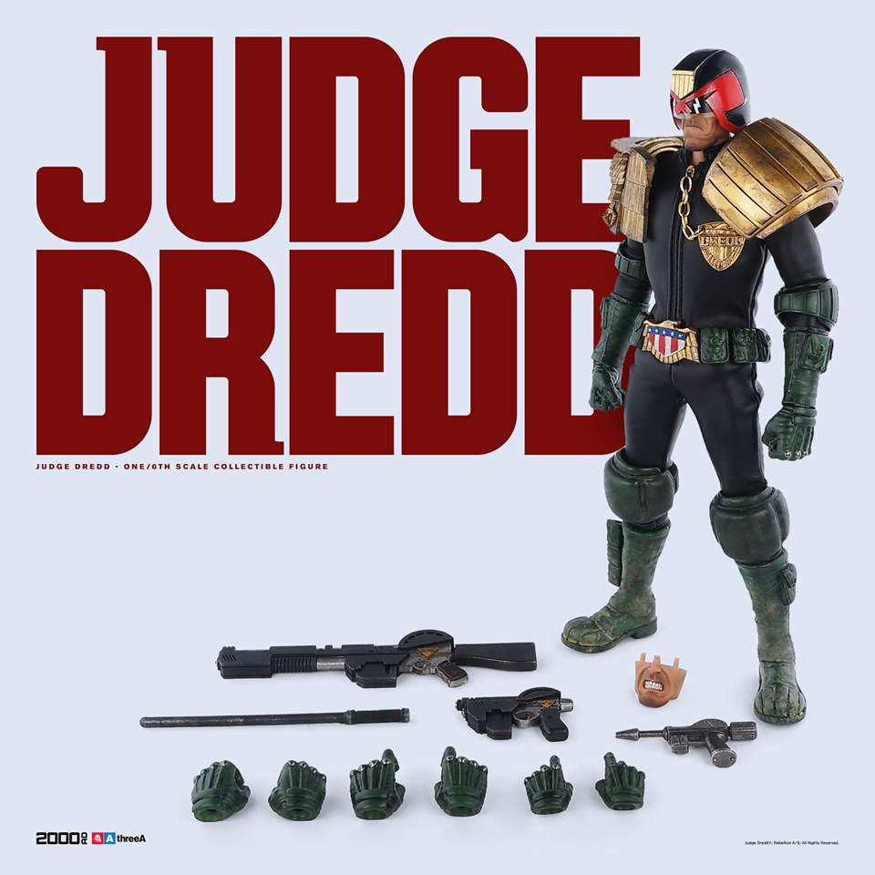 Images: First Look At New Judge Dredd Action Figure
