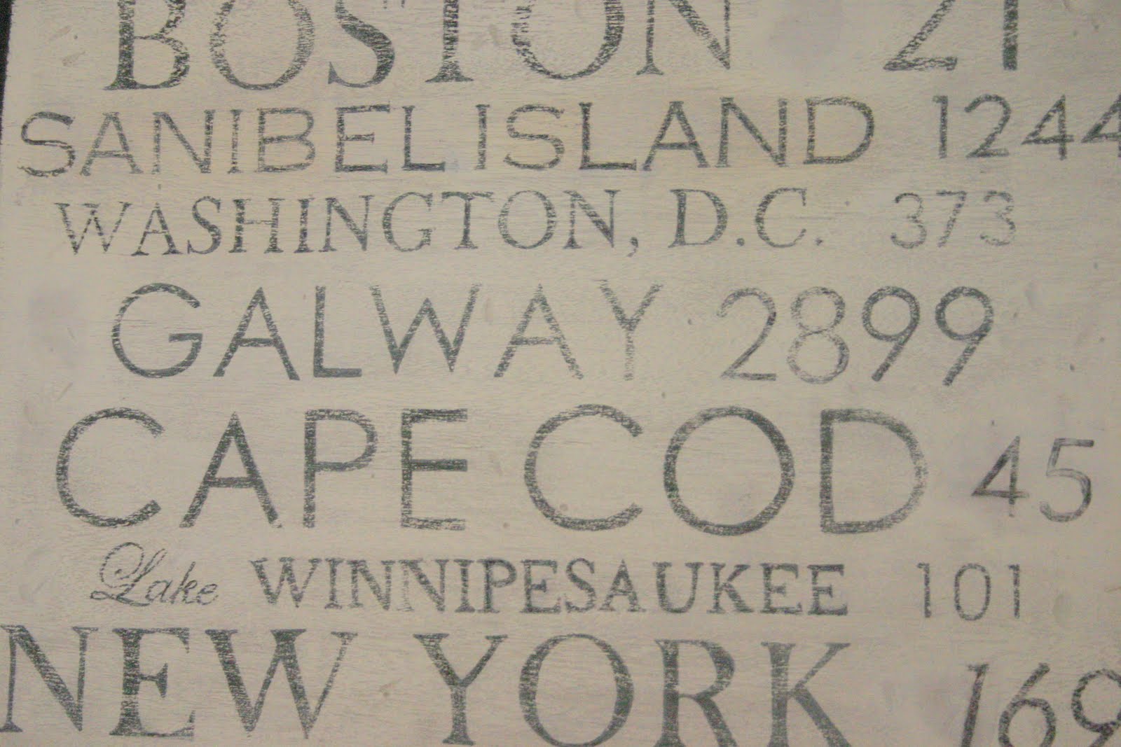 How To Make A Destinations Sign - Shine Your Light