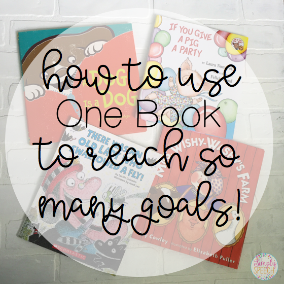 How I Use One Book to Reach So Many Goals! | Simply Speech