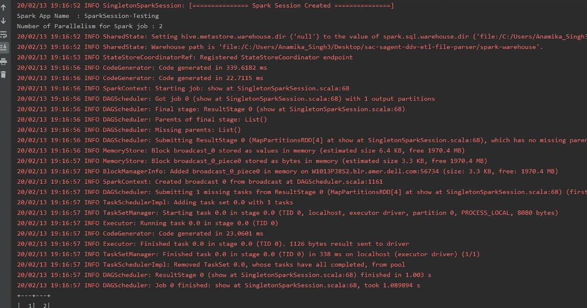 How To Create A Singleton Sparksession In Scala Application