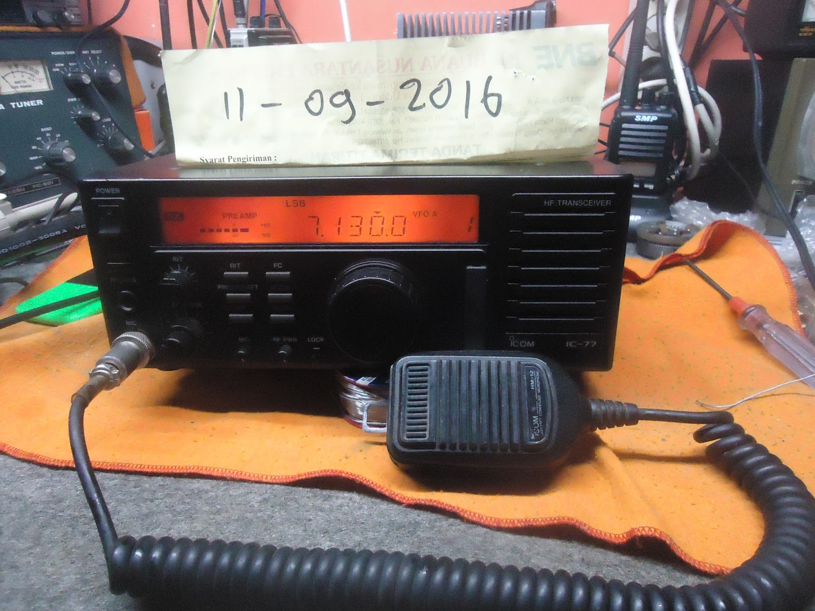 OBIN RADIO: ICOM IC77 ke3 sold out
