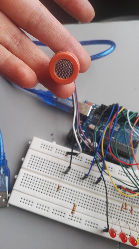 ALCOHOLIMETRO CON ARDUINO 1: PROCEDIMIENTO