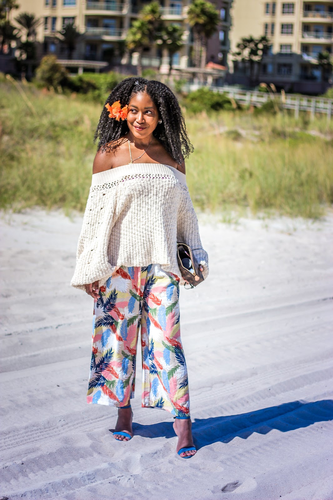 Amelia Island Vacation Lookbook: Oversized Sweater x2 + Trousers ...