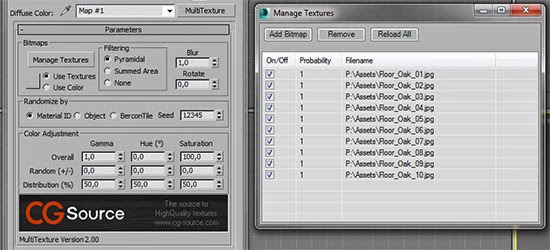 Multi Texture Map - tioneassistant