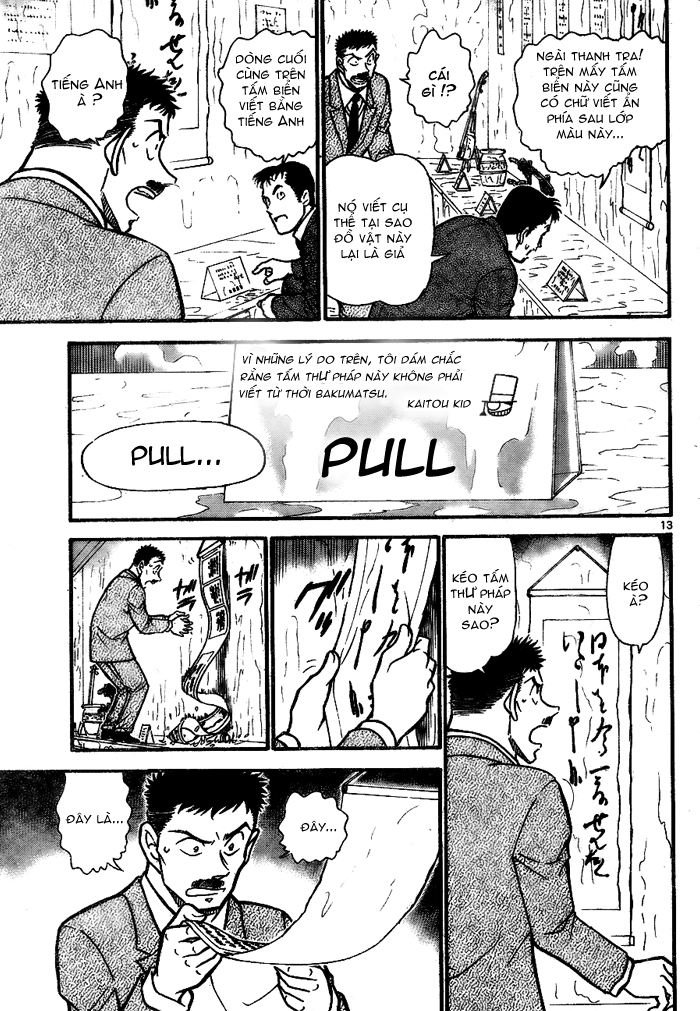 Conan - Tập 70 - Chap 733 - Hạ màn - Thám tử lừng danh Conan