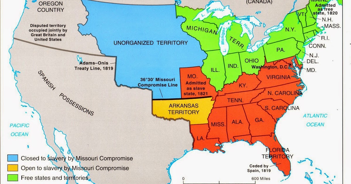 US History - Maloney: Missouri Compromise/ LA Purchase