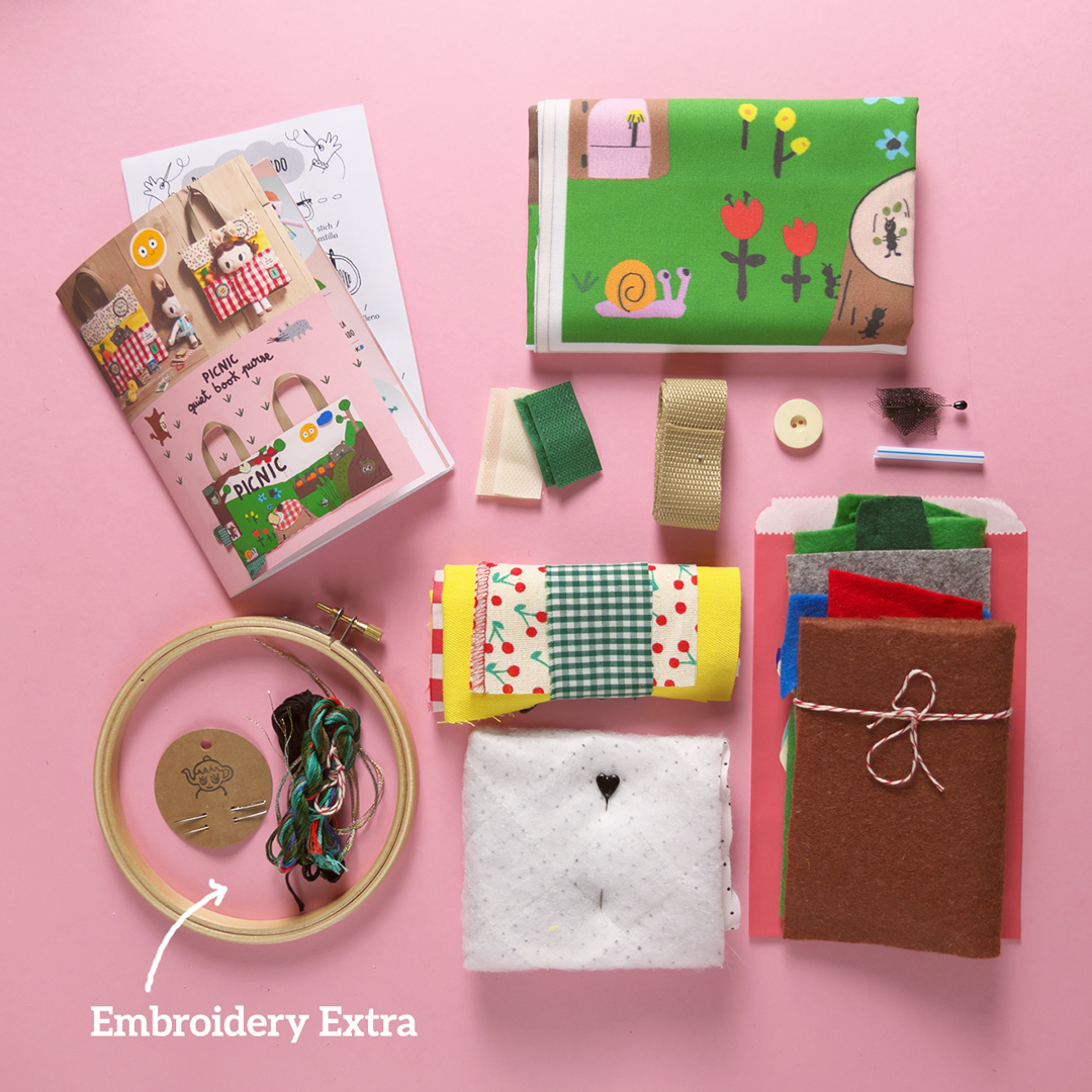 misako mimoko: Picnic Quiet Book Kit - Pre-Order until March 12th